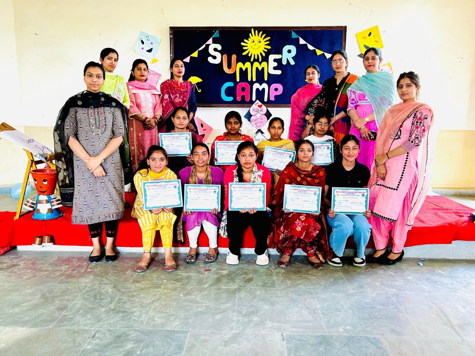 7 day Summer Camp – Mata Sundri Khalsa Girls College